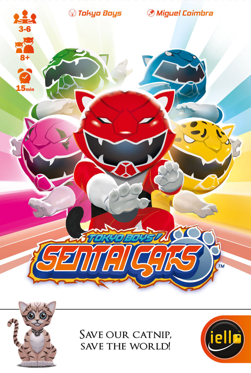 Sentai Cats *PRE-ORDER* – Board Game Bliss