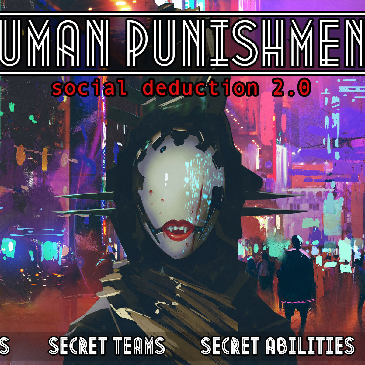 Human Punishment: Social Deduction 2.0 ALL IN SET (Includes Base Game ...