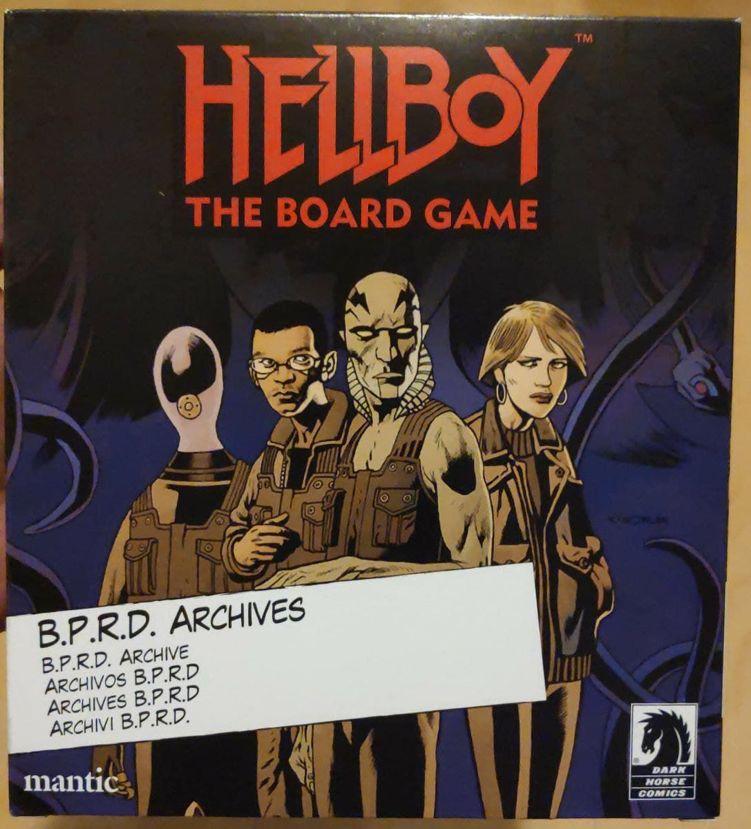 Hellboy: The Board Game – BPRD Archives Expansion – Board Game Bliss