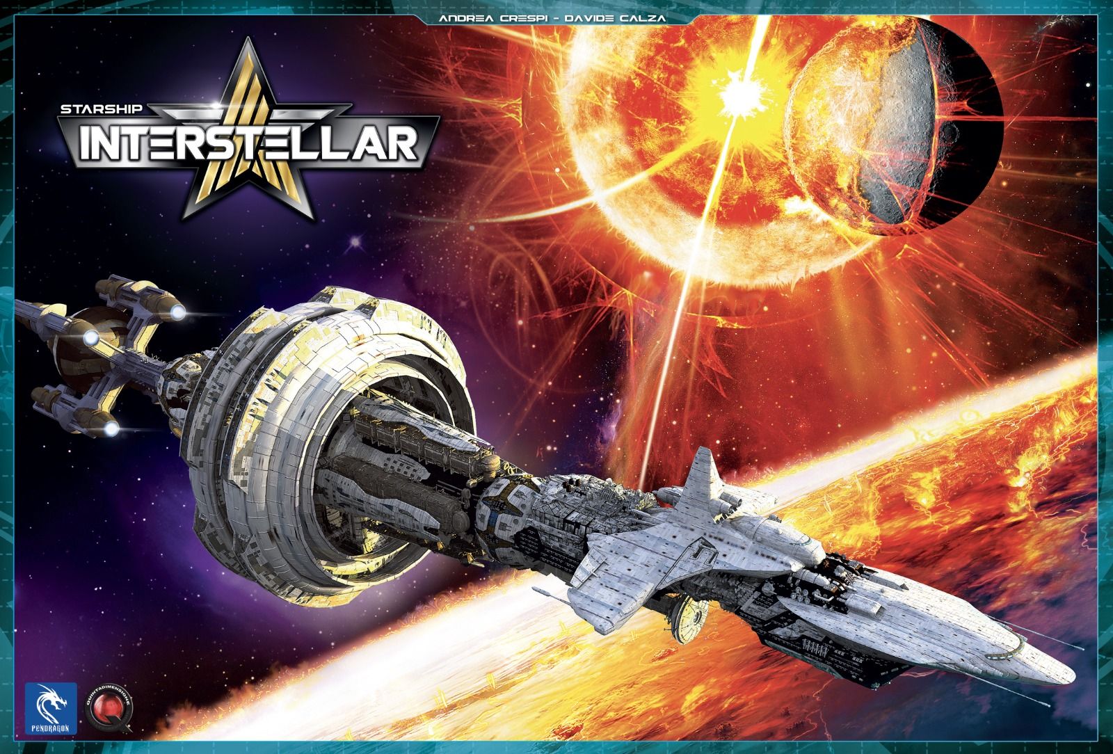 Starship Interstellar (Minor Damage) – Board Game Bliss