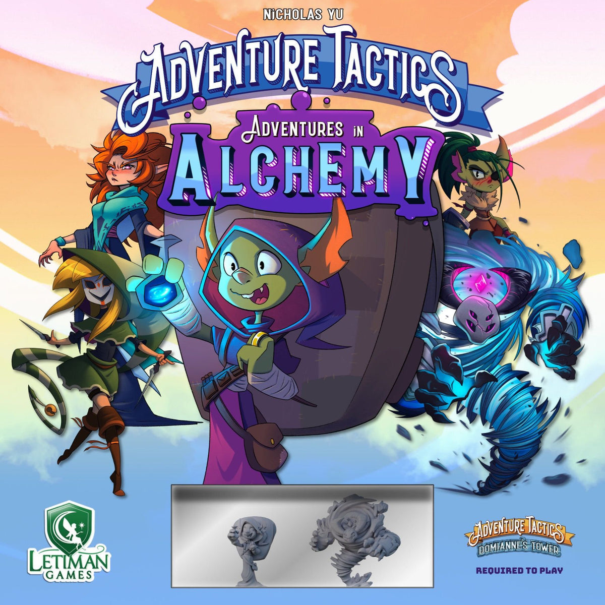 Adventure Tactics: Adventures in Alchemy – Board Game Bliss