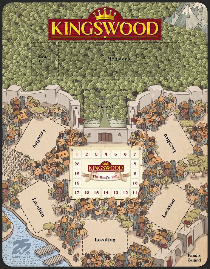 Kingswood: Playmat – Board Game Bliss