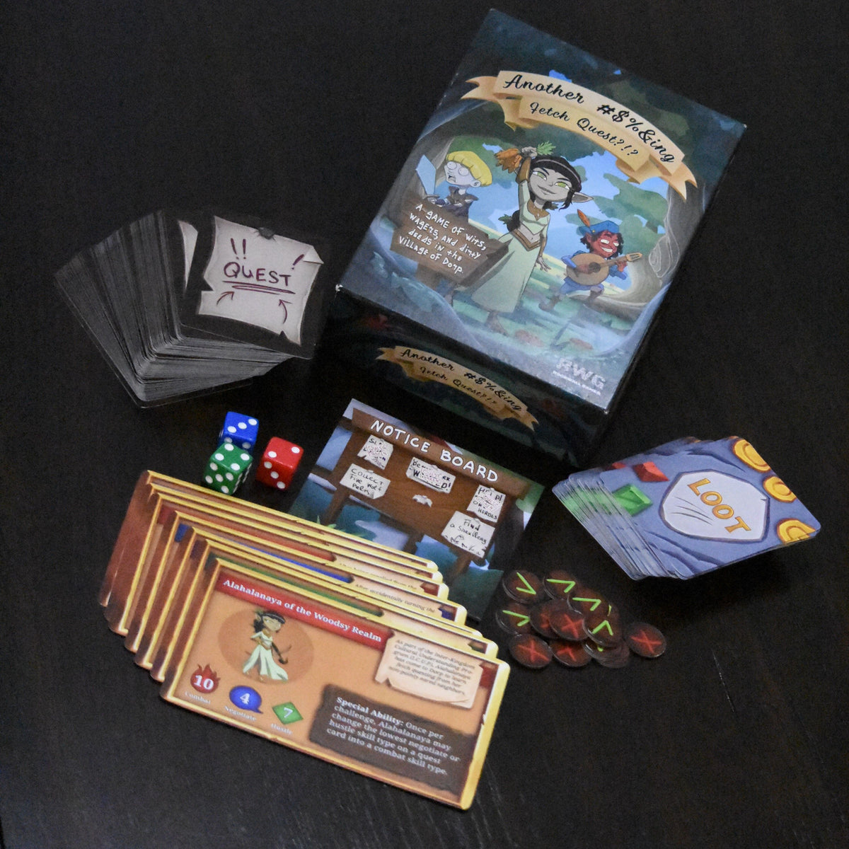 Not Another Fetch Quest!!! – Board Game Bliss