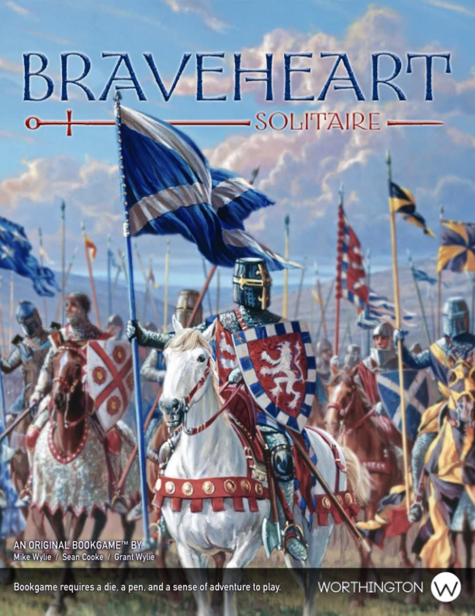 Braveheart Solitaire (Book Game) – Board Game Bliss
