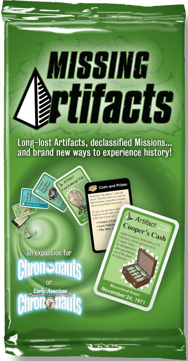 Chrononauts: Missing Artifacts – Board Game Bliss