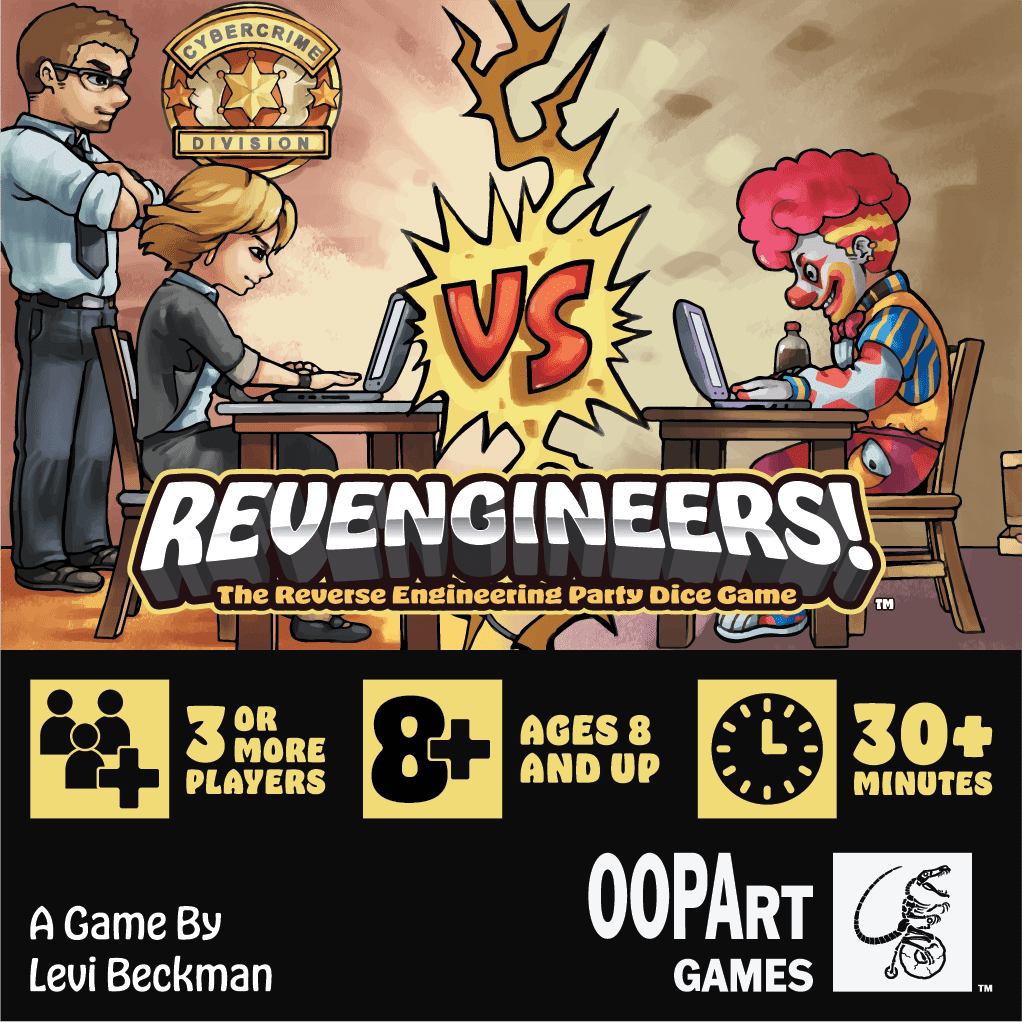 Revengineers!: The Reverse Engineering Party Dice Game – Board Game Bliss