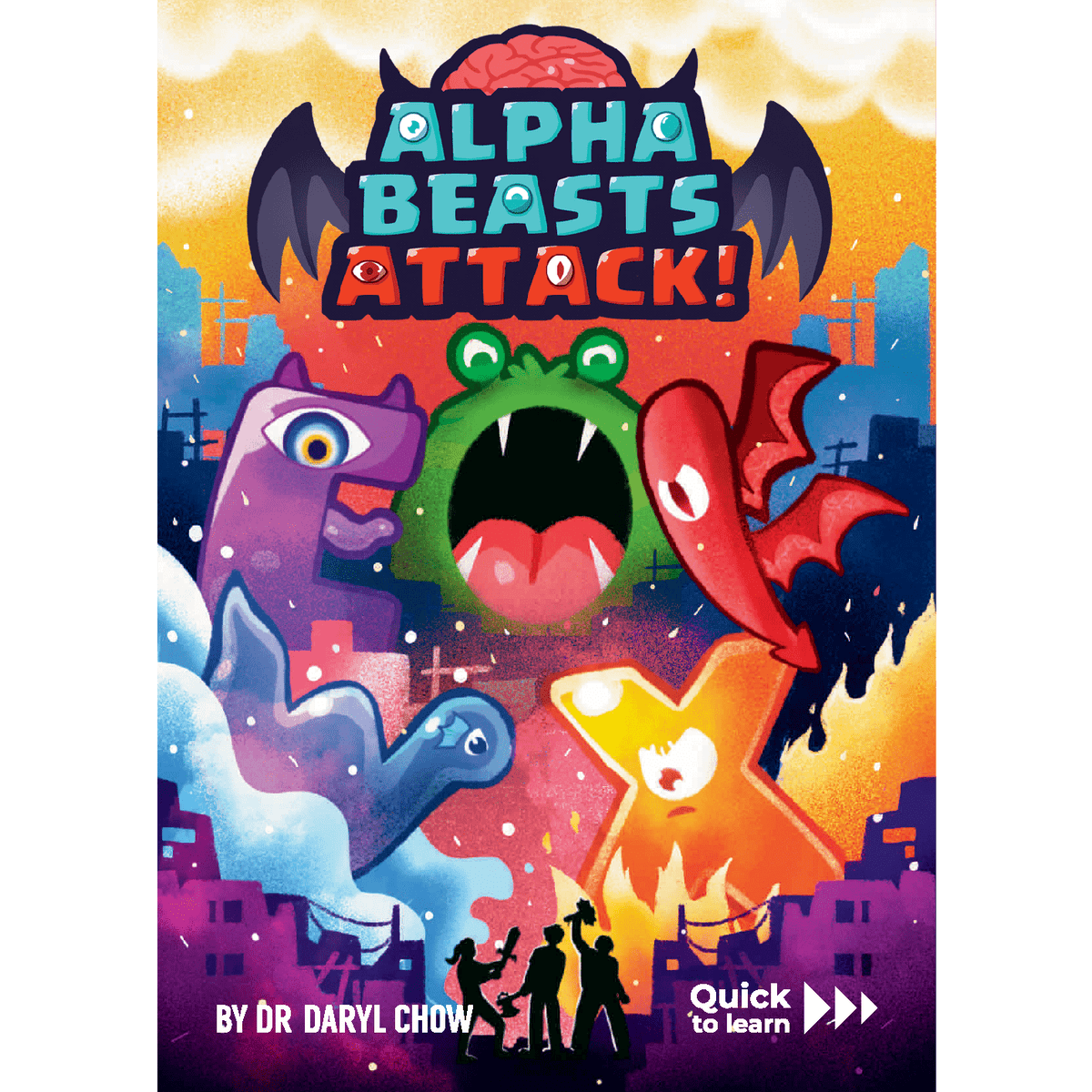 Alphabeasts Attack! (Import) – Board Game Bliss