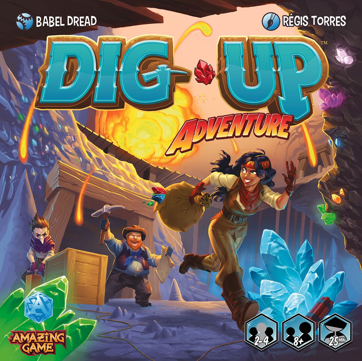 DIG UP Adventure (French) – Board Game Bliss