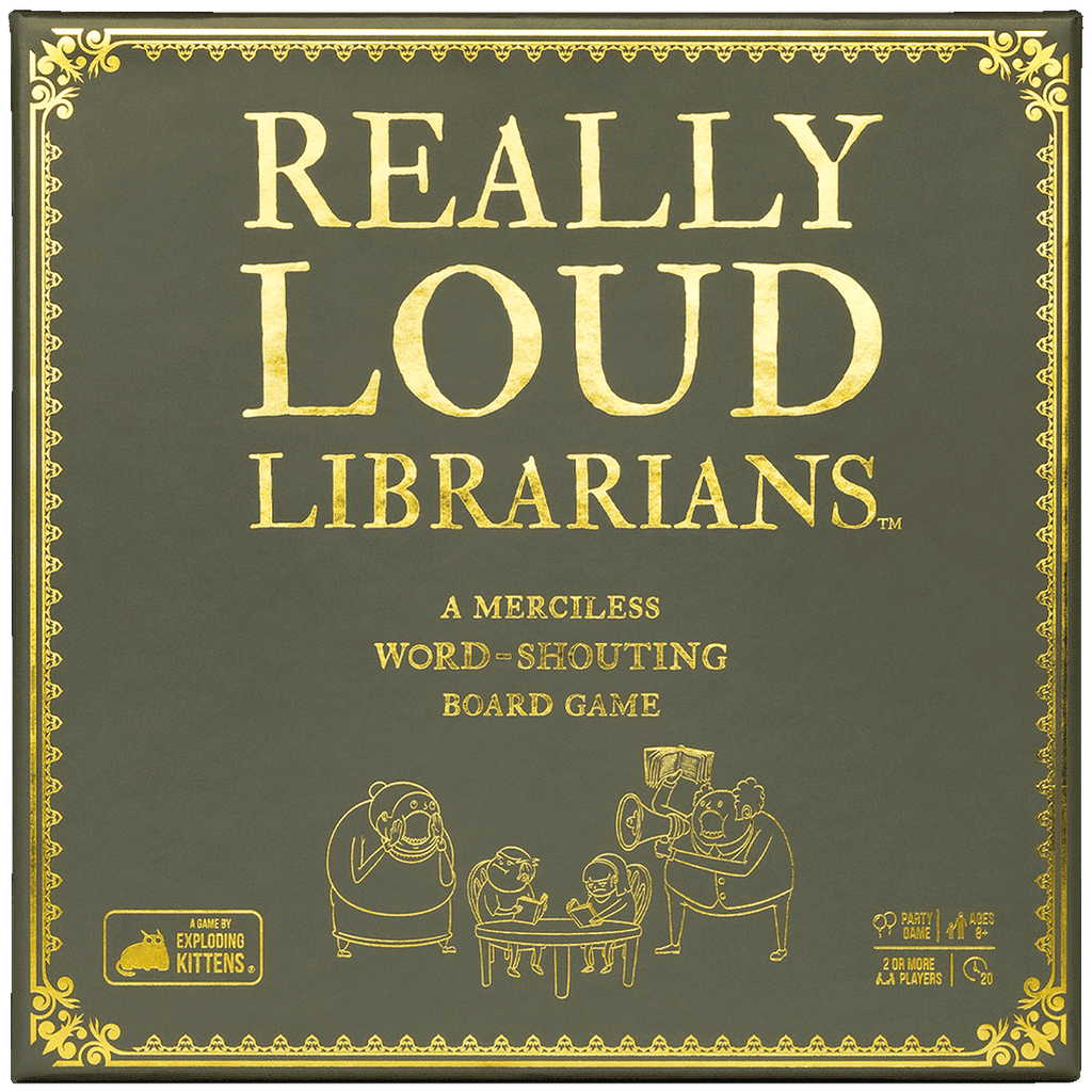 Really Loud Librarians & Board Game & Board Game Bliss