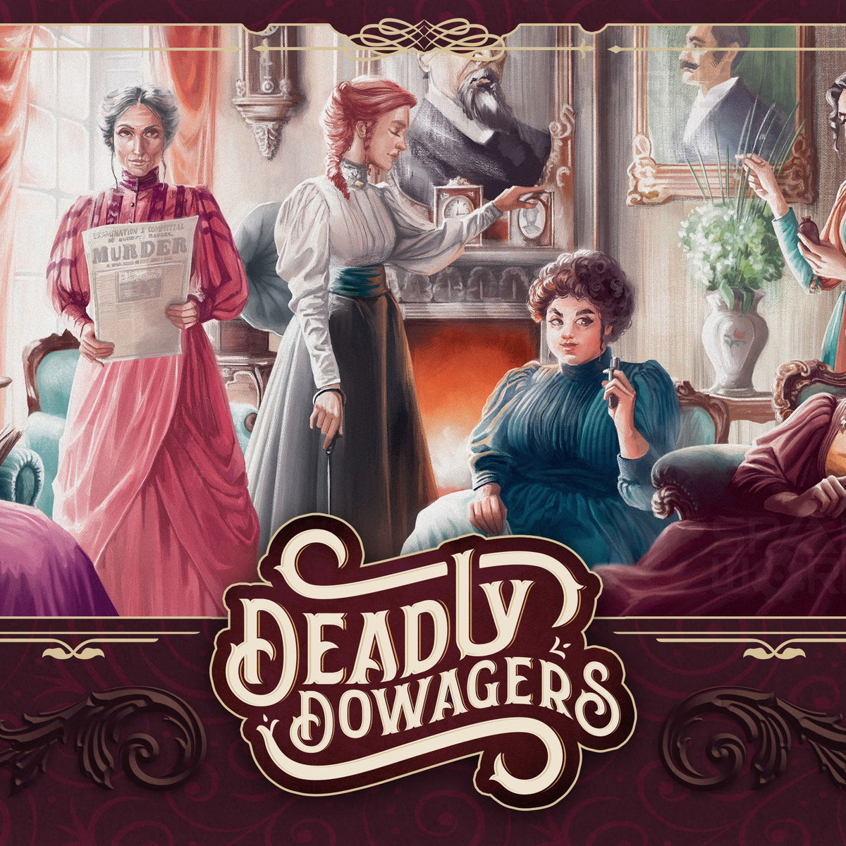 Deadly Dowagers – Board Game Bliss