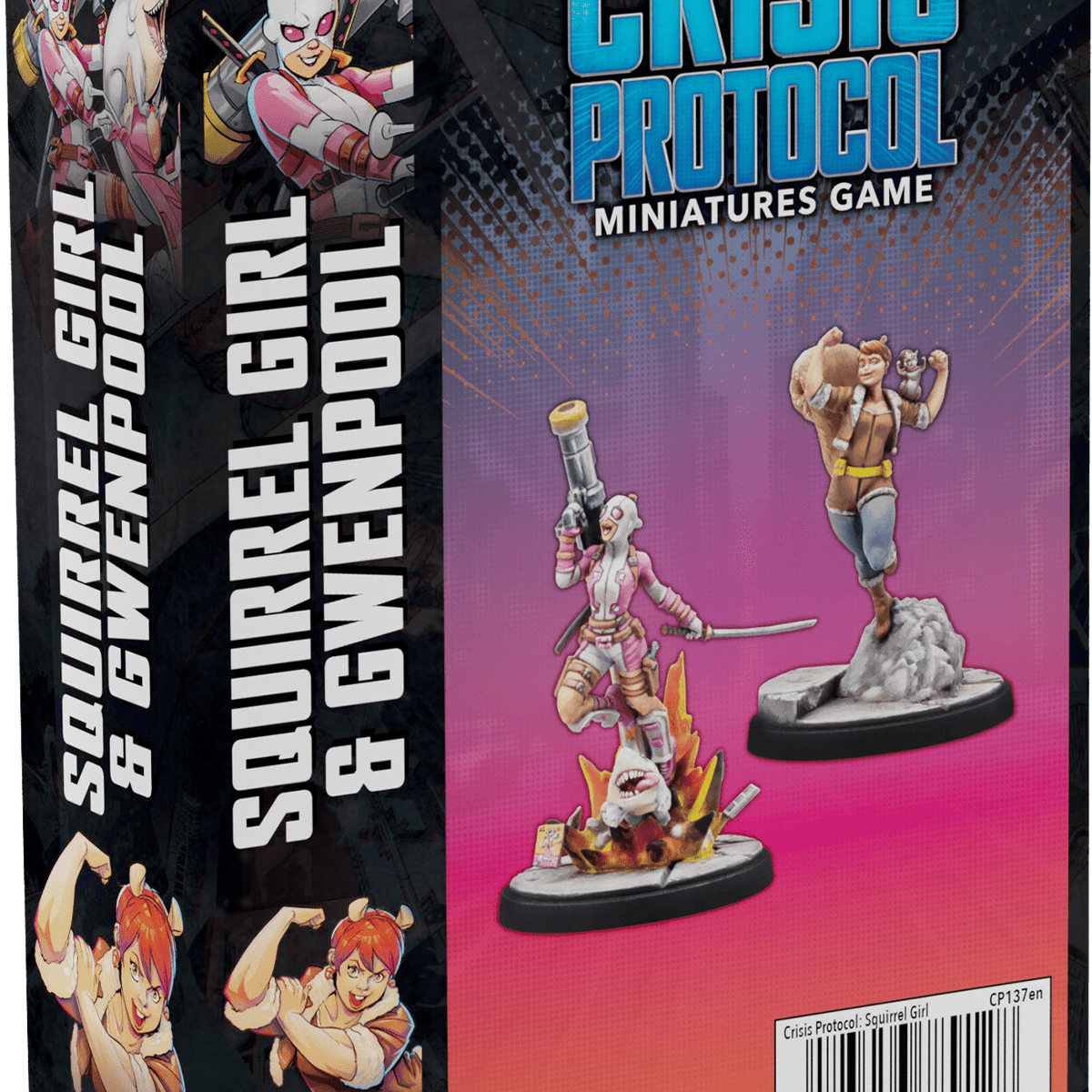 Marvel: Crisis Protocol – Squirrel Girl & Gwenpool – Board Game Bliss