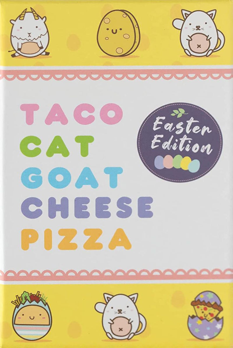 Taco Cat Goat Cheese Pizza: Easter Edition & Board Game & Board Game Bliss
