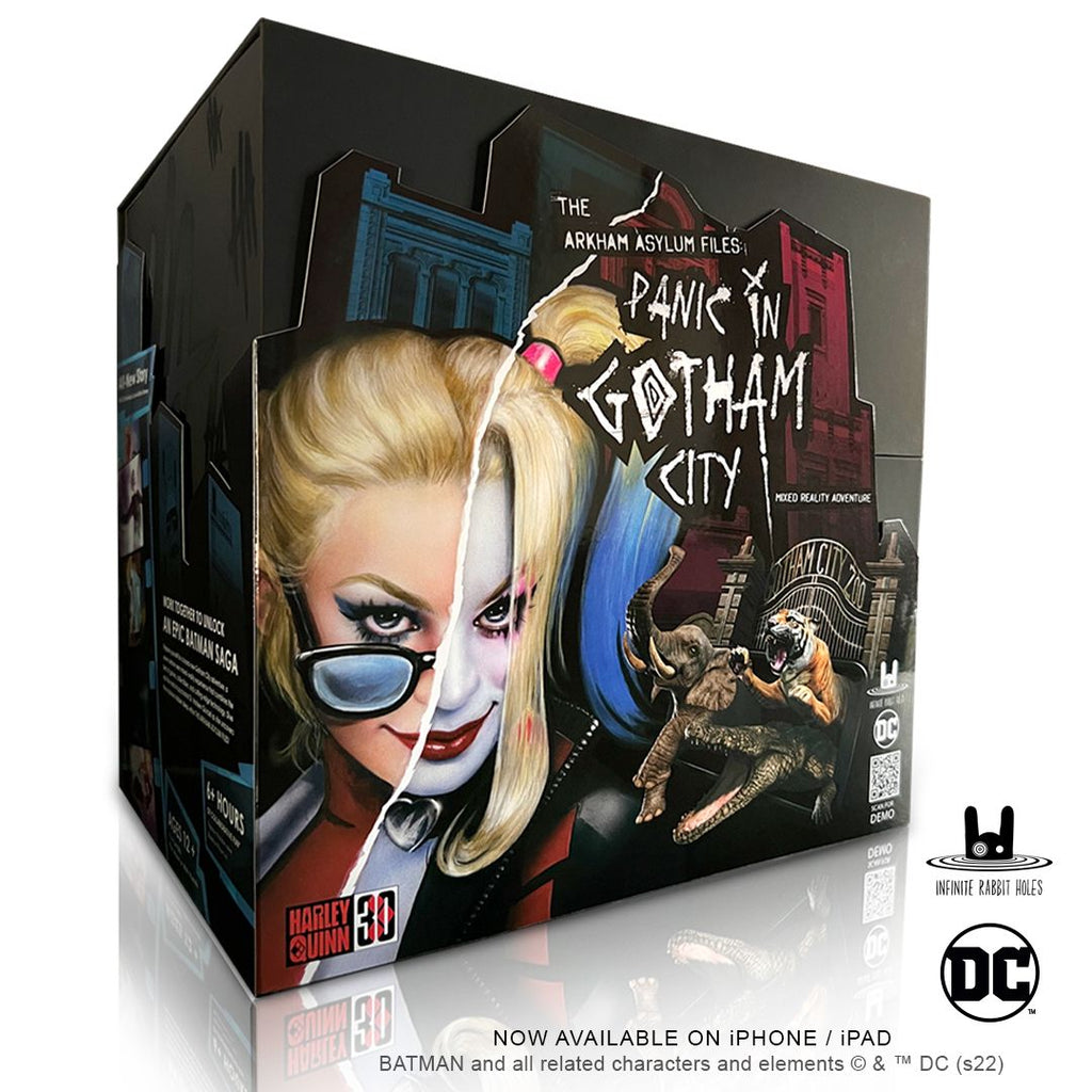 The Arkham Asylum Files: Panic in Gotham City & Board Game & Board Game ...