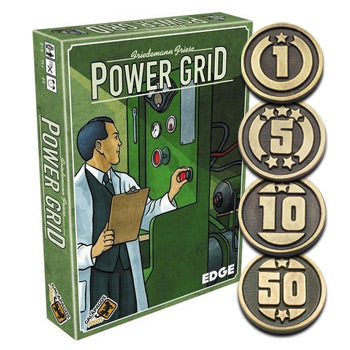 Moedas & Co Coin Set - Power Grid Set – Board Game Bliss