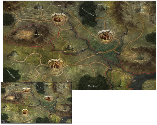 Folklore: The Affliction - Oversized Cloth World Map (1st Edition ...