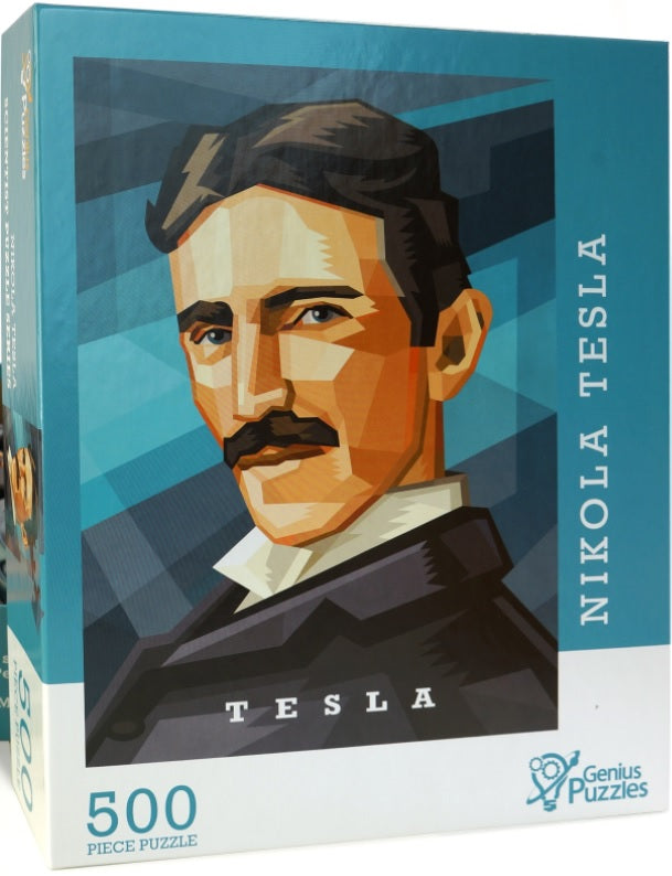 Puzzle - Genius Games - Scientist Jigsaw Puzzle Series: Nikola Tesla ...
