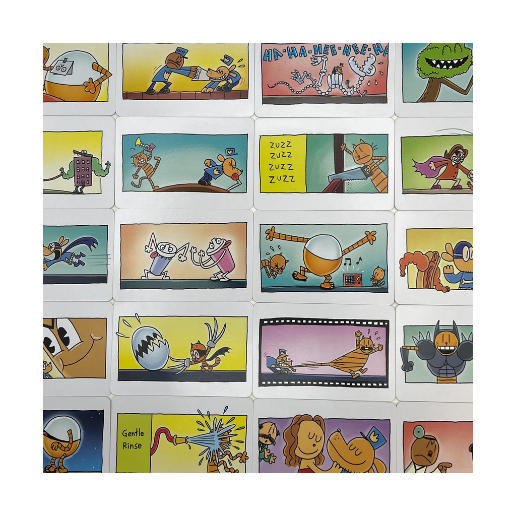 Dog Man Flip-O-Rama Game & Board Game & Board Game Bliss